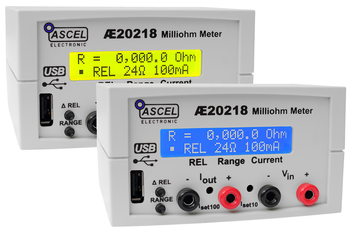 AE20218 Milliohm Meter Kit, 0.1 Milliohm Resolution, Four Wire ...